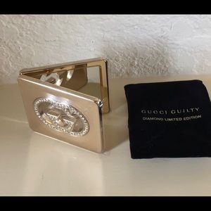 Gucci | Accessories | New Gucci Crystal Diamond Edition Compact Mirror ...
